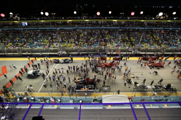 Grandstand for Formula 1 Singapore Grand Prix - Stadiums Seating ...